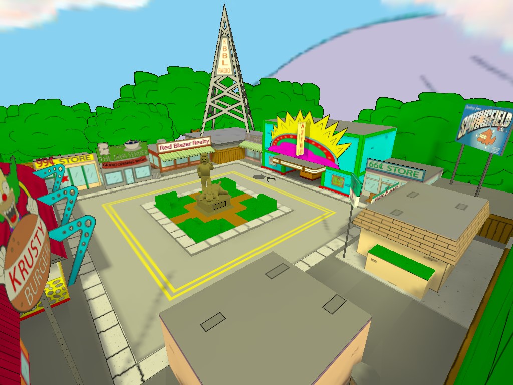 Сервера CS 1.6 c картой de_simpsons