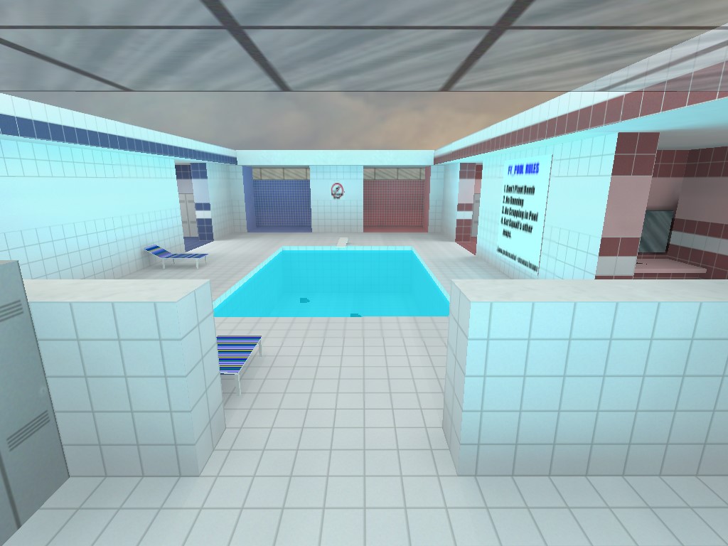 Сервера CS 1.6 c картой fy_poolday