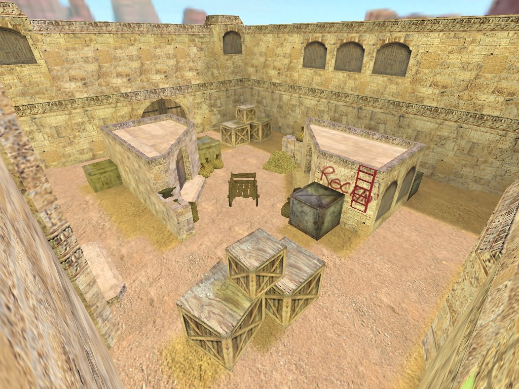 Сервера CS 1.6 c картой gg_dust_place
