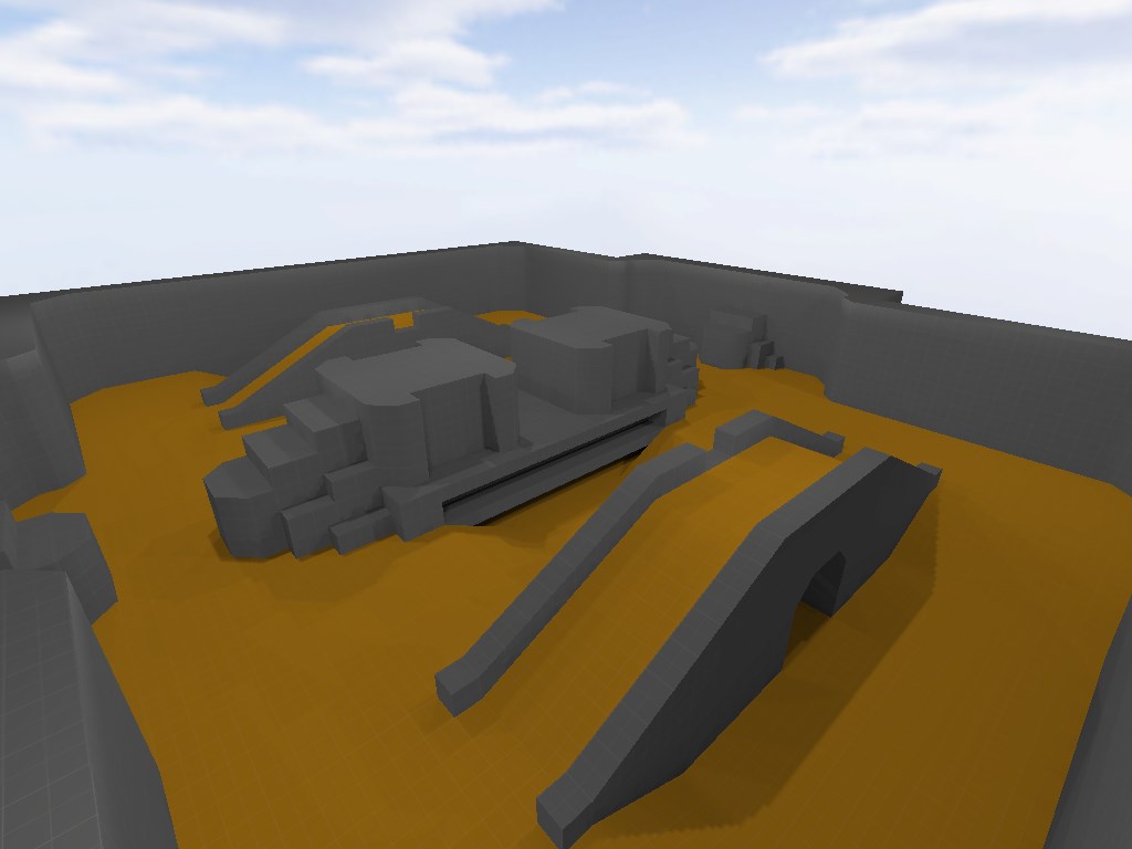 Сервера CS 1.6 c картой gg_twin_bridges